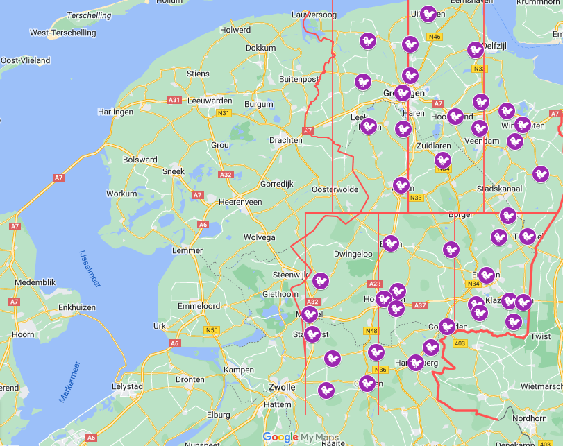 Sije en Jesse Ronner - Indeling